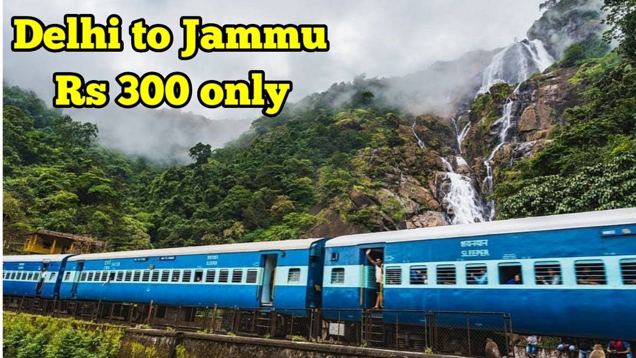 Delhi to Katra Jammu mail Full Journey - YouTube