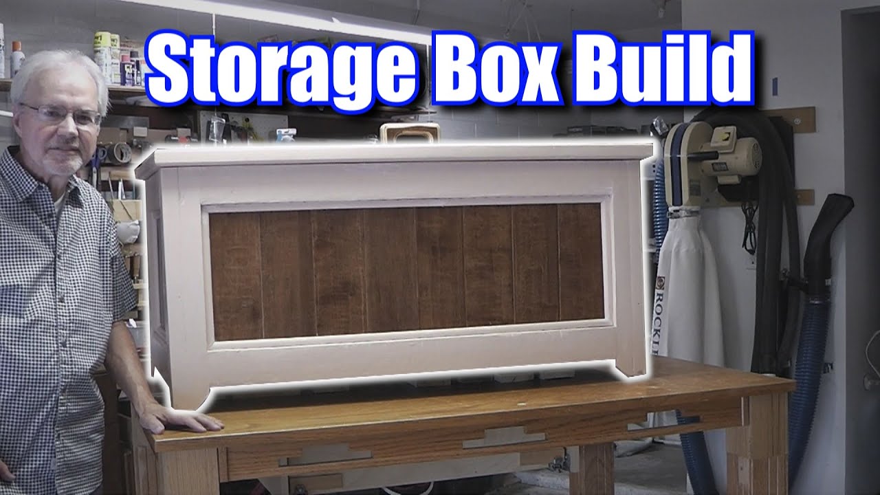 Storage box for my pool chemicals and garden tools. - YouTube