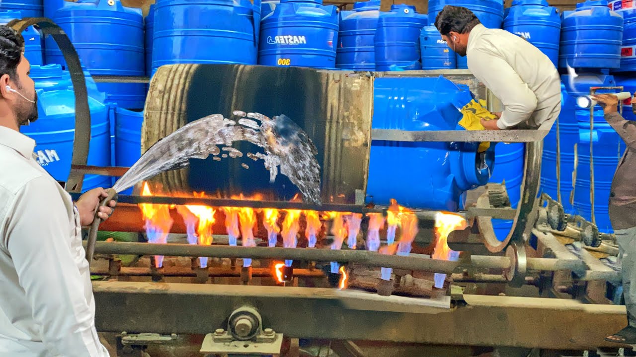 Manufacturing Of Water Tank | in Local Factory Manufacture of water ...
