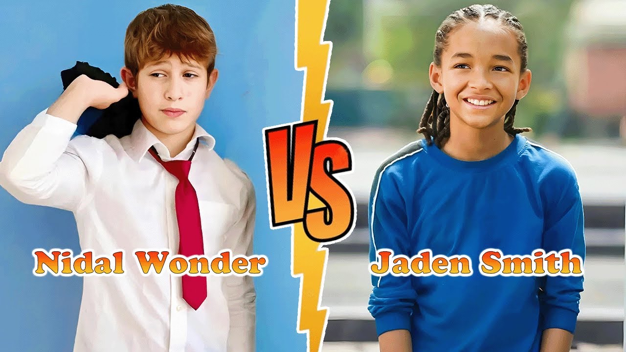 Nidal Wonder VS Jaden Smith Transformation 👑 New Stars From Baby To ...