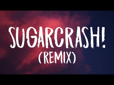 ElyOtto - SugarCrash! (Remix) [Lyrics] Ft. Curtis Waters & Kim Petras  | [1 Hour Version]