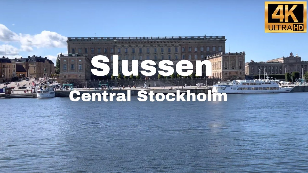 Sunny day ☀️ walk around Slussen, Stockholm, Sweden 🇸🇪 | [4K HDR] - YouTube