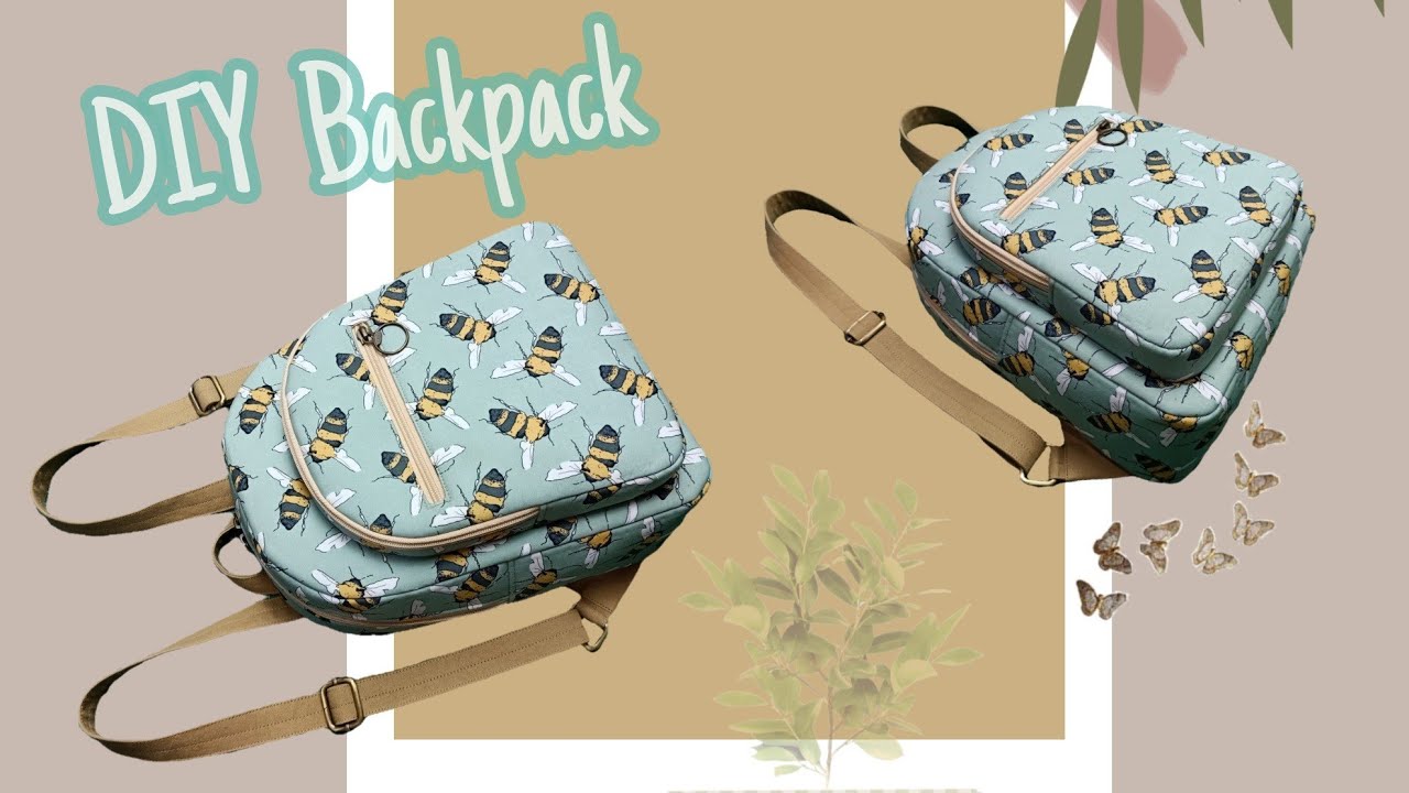 Part 2 DIY Cara Membuat Tas/Backpack Tutorial - YouTube