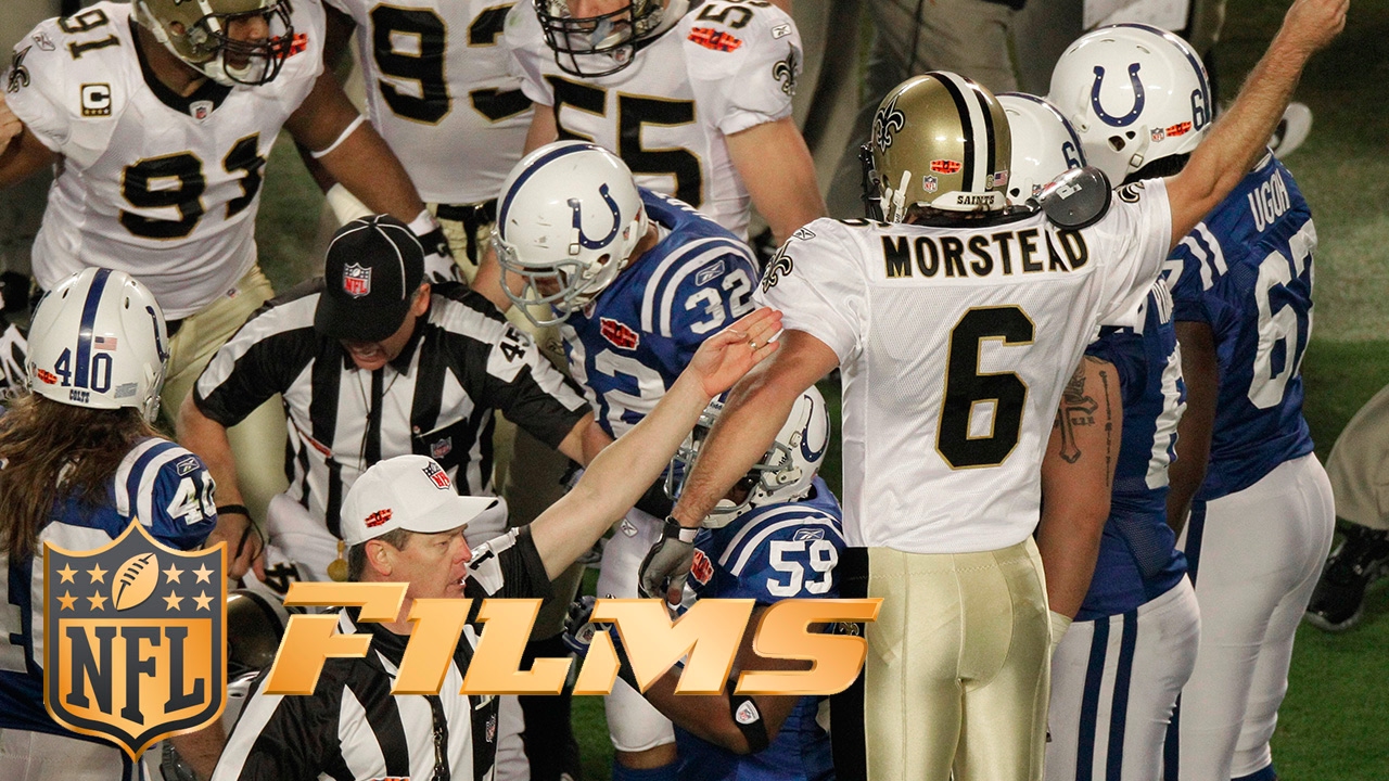 #9 Saints Surprise Onside Kick | NFL Films | Top 10 Super Bowl Plays ...