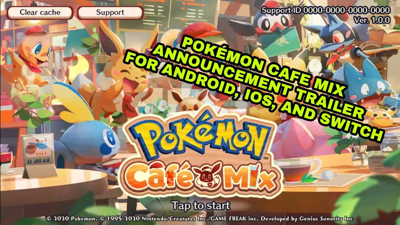 Pokémon Cafe Mix Announcement Trailer for Android, iOS, and Nintendo ...