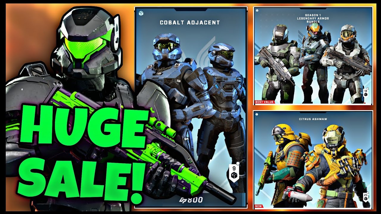 Halo Infinite Store Items - July 11th (Huge armor sale!) - YouTube