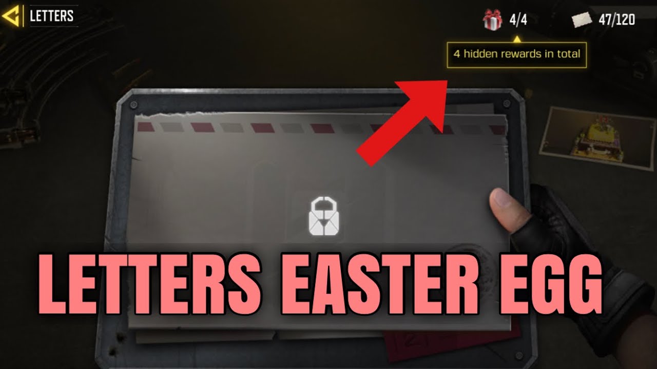 LETTERS EASTER EGG! Finding 4 Hidden Rewards - CODM Season 8 - YouTube