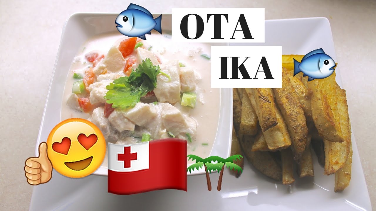 How to make Ota Ika | Tongan recipe (Raw fish) - YouTube