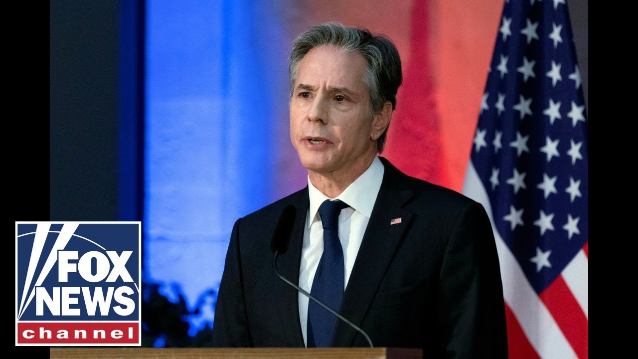 Secretary Blinken delivers remarks at the State Department Cafeteria ...