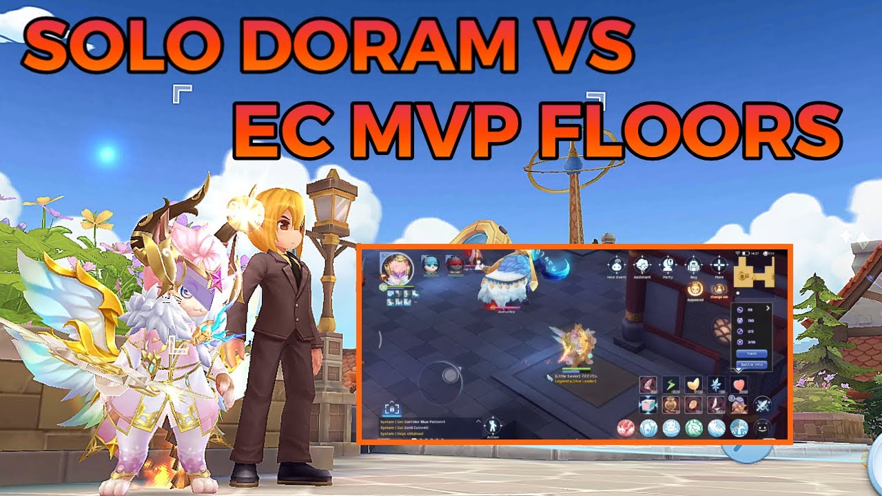 Ragnarok Mobile Doram VS EC MVP Floors - YouTube