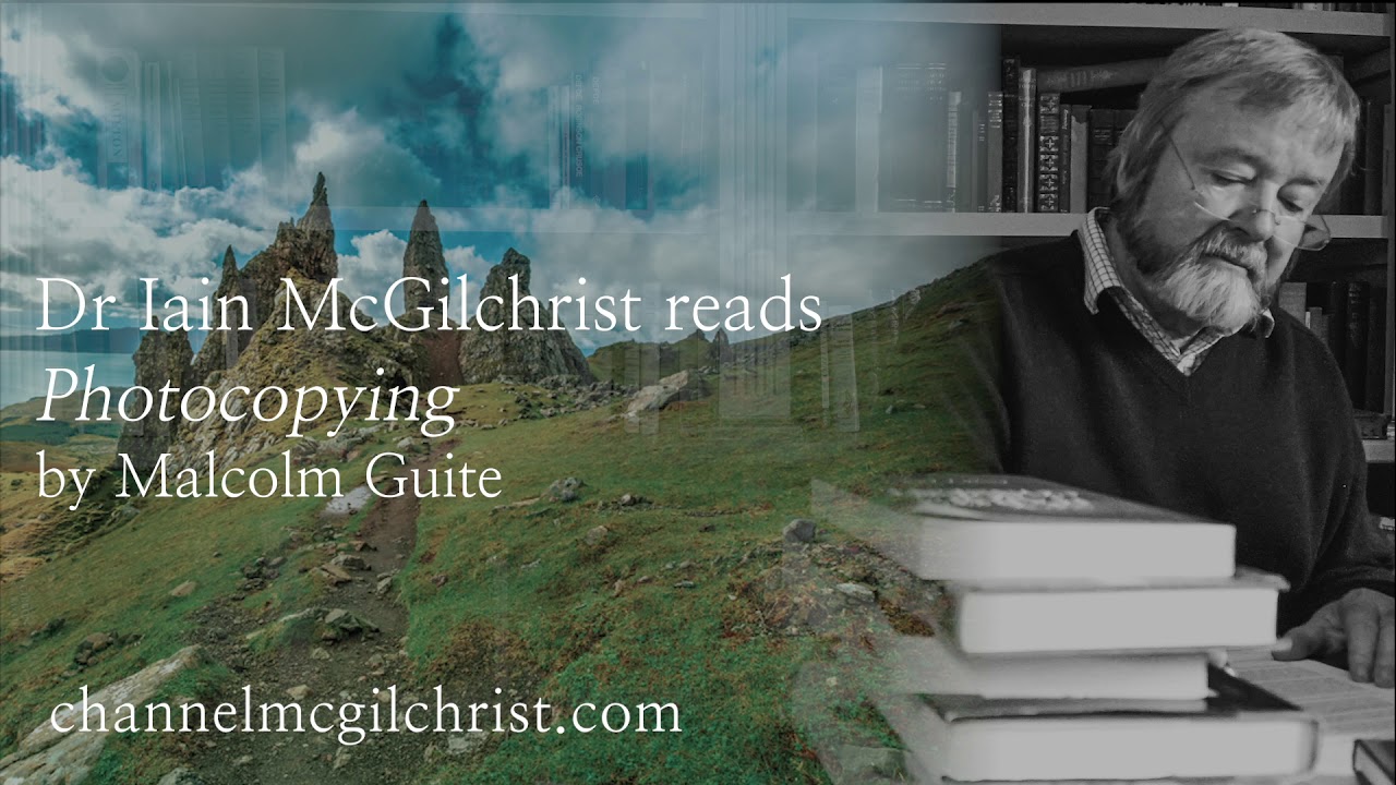 Daily Poetry Readings #211: Photocopying by Malcolm Guite read by Dr ...