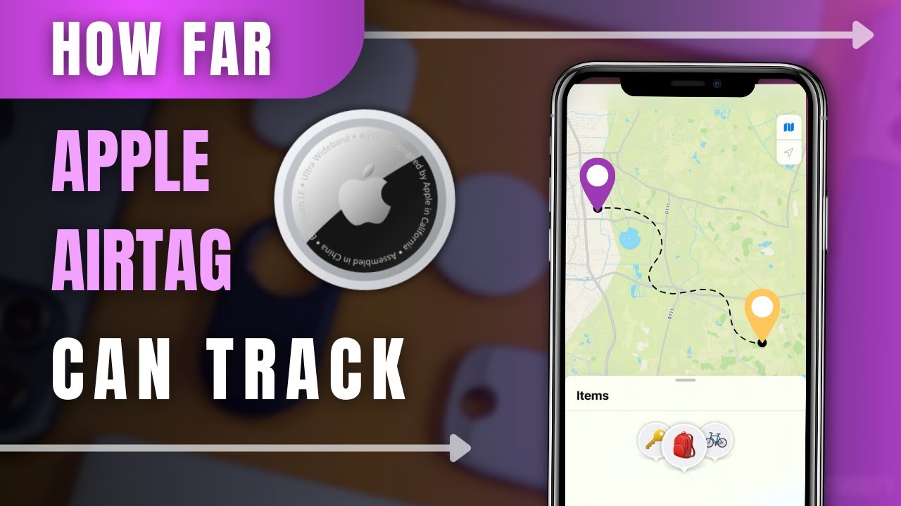 How Far Can an Apple AirTag Track? Range Explained & Compared - YouTube