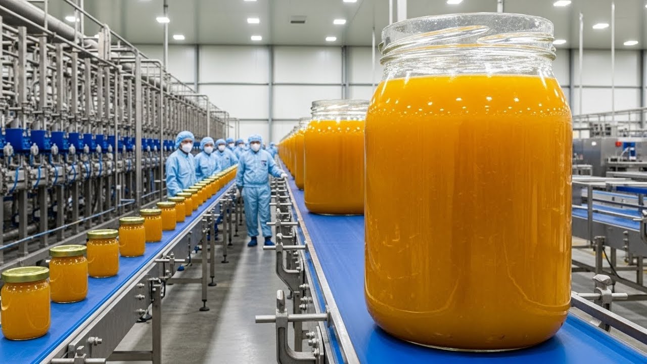 Inside the Mango Jam Factory – (Full Process) The Secrets Behind ...