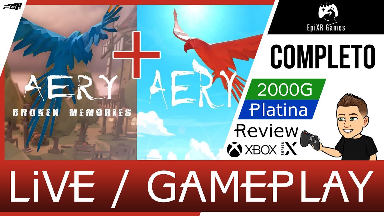 Aery Little Bird Adventure + Aery Broken Memories 🏆 2000G/Platina 🏆 ...