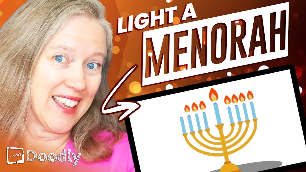 How to EASILY Create an Animated Menorah Using Toonly! - YouTube