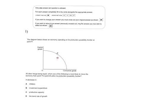 Macro Multiple Choice question on PPF - YouTube