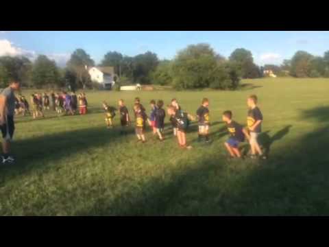 Upper Perkiomen Youth Football Speed Camp - YouTube