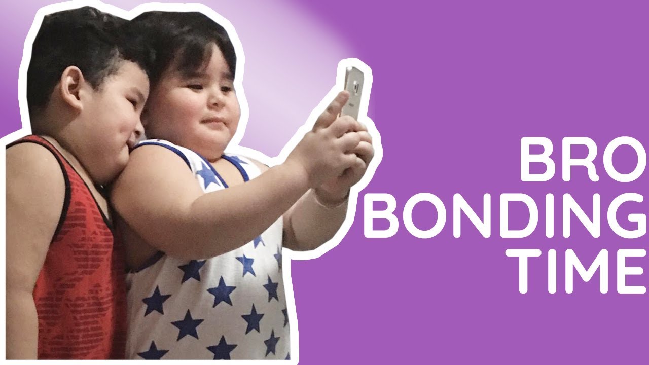 Baste and Samsam bonding before bedtime - YouTube