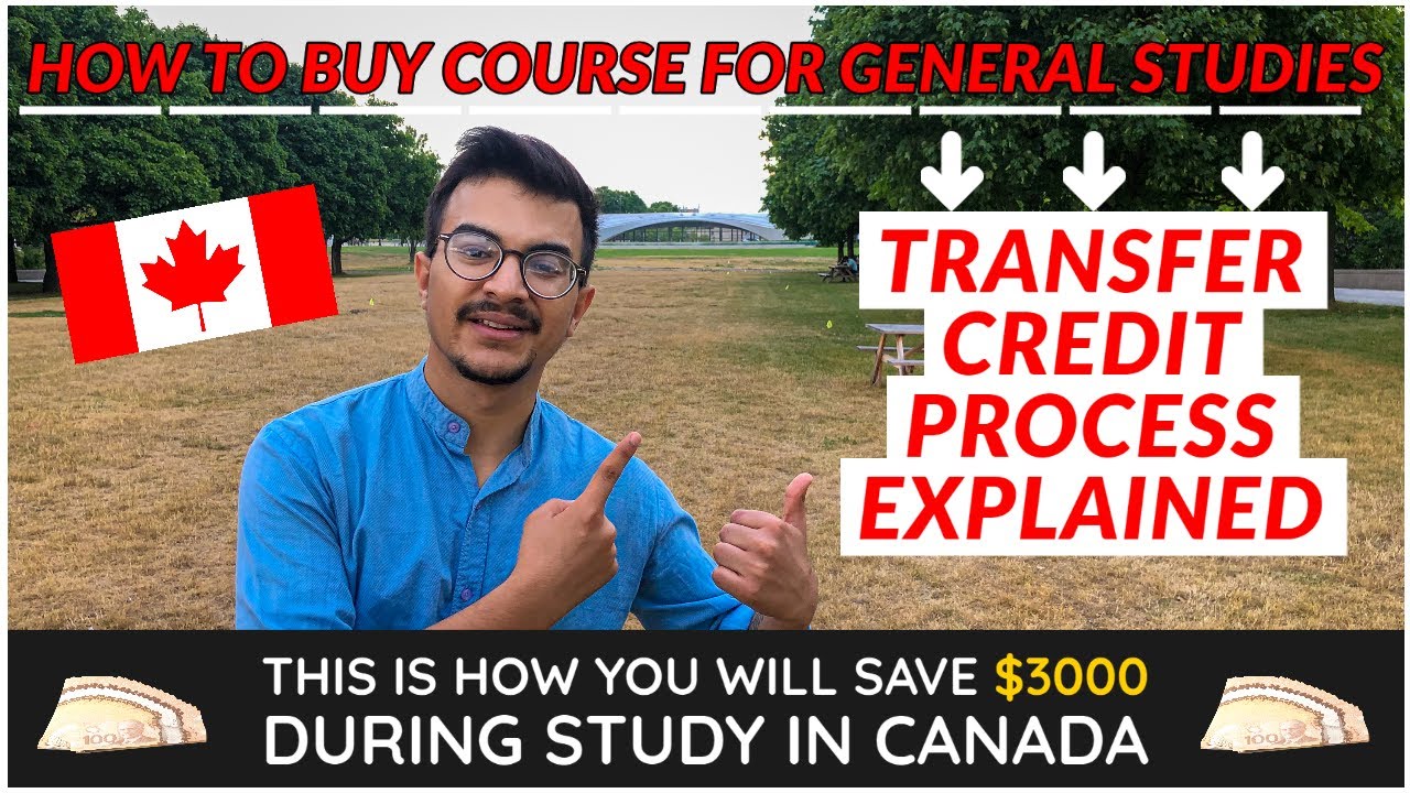 HOW TO BUY COURSES FOR GENERAL STUDIES | TRANSFER CREDITS FULLY ...
