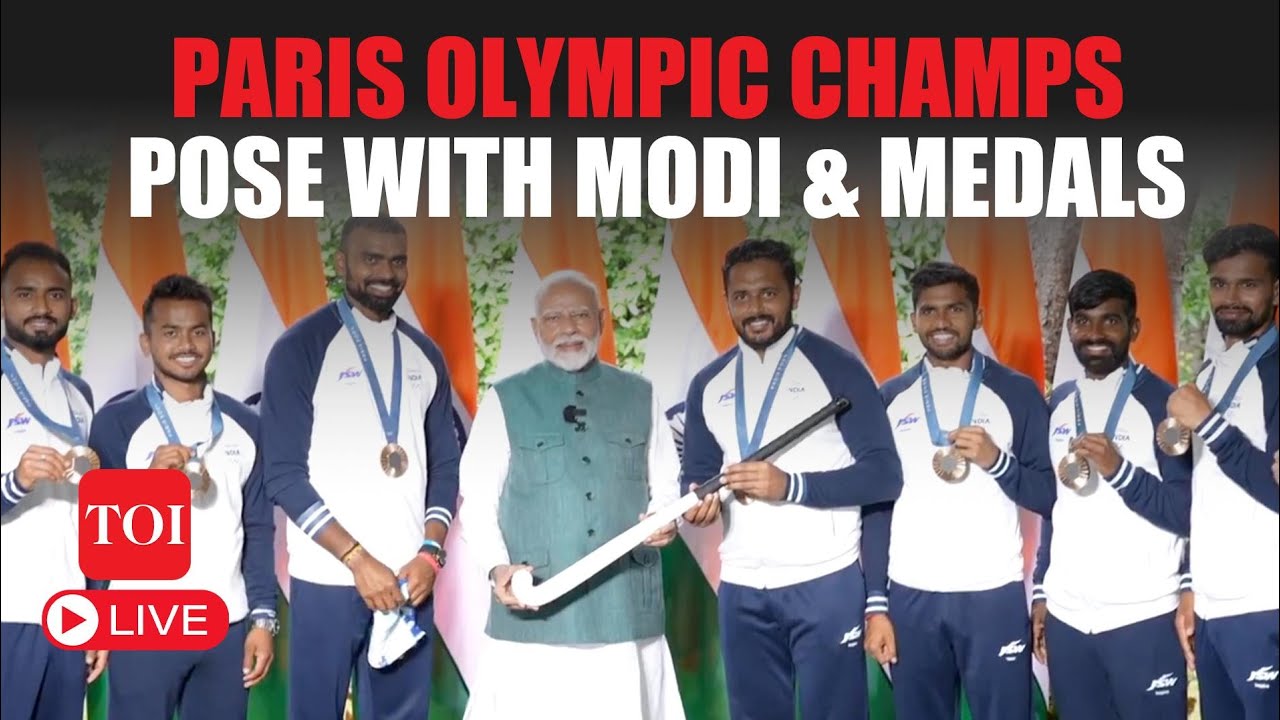 PM Modi Interacts With Indian Olympians; Manu Bhaker Explains Her ...
