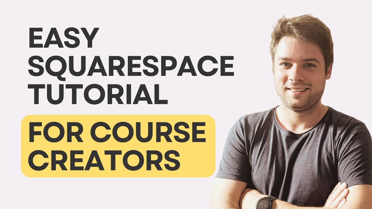 How to Create a Course Website - Squarespace Tutorial - YouTube