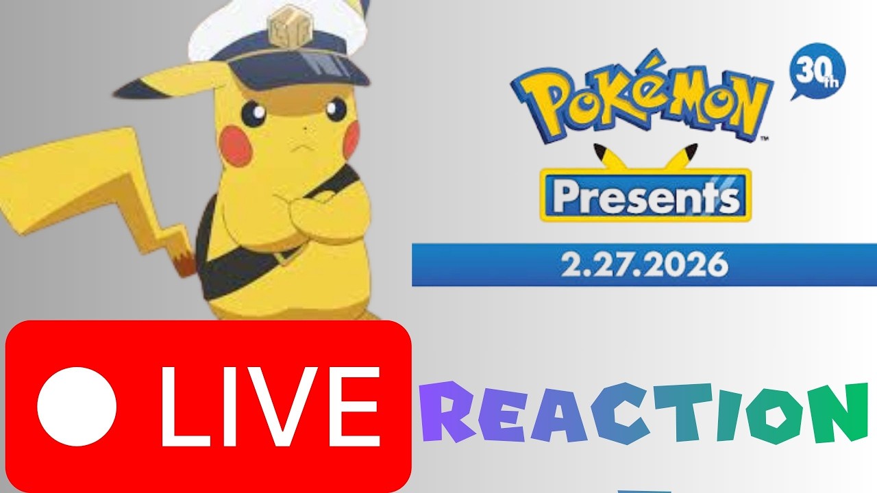 Pokemon Presents:Live Reaction with Jeremy - YouTube