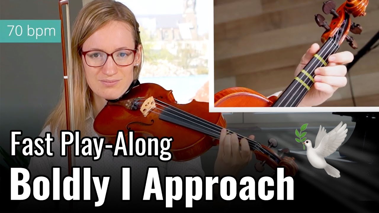 How to play Boldly I Approach | Beginner Gospel Song | FAST PLAY-ALONG ...