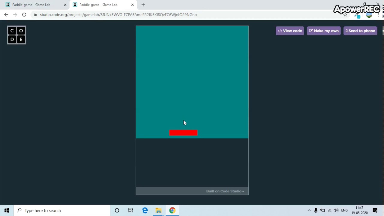 Complete Paddle-Pong Game - YouTube