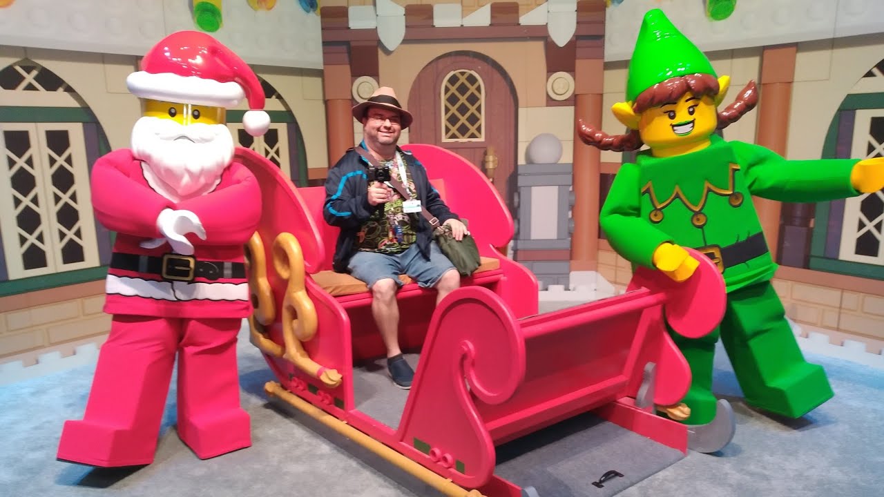 LEGO Santa Holiday Elf Meet & Greet 2024 LEGOLAND Florida Resort ...
