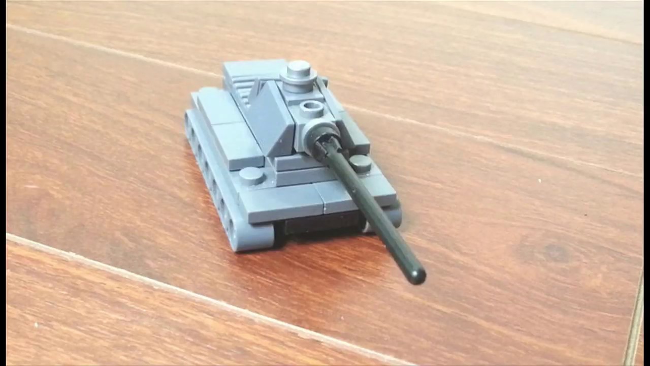 Hướng dẫn Lego xe tăng - How to make a Lego Tank Panzer IV German - YouTube