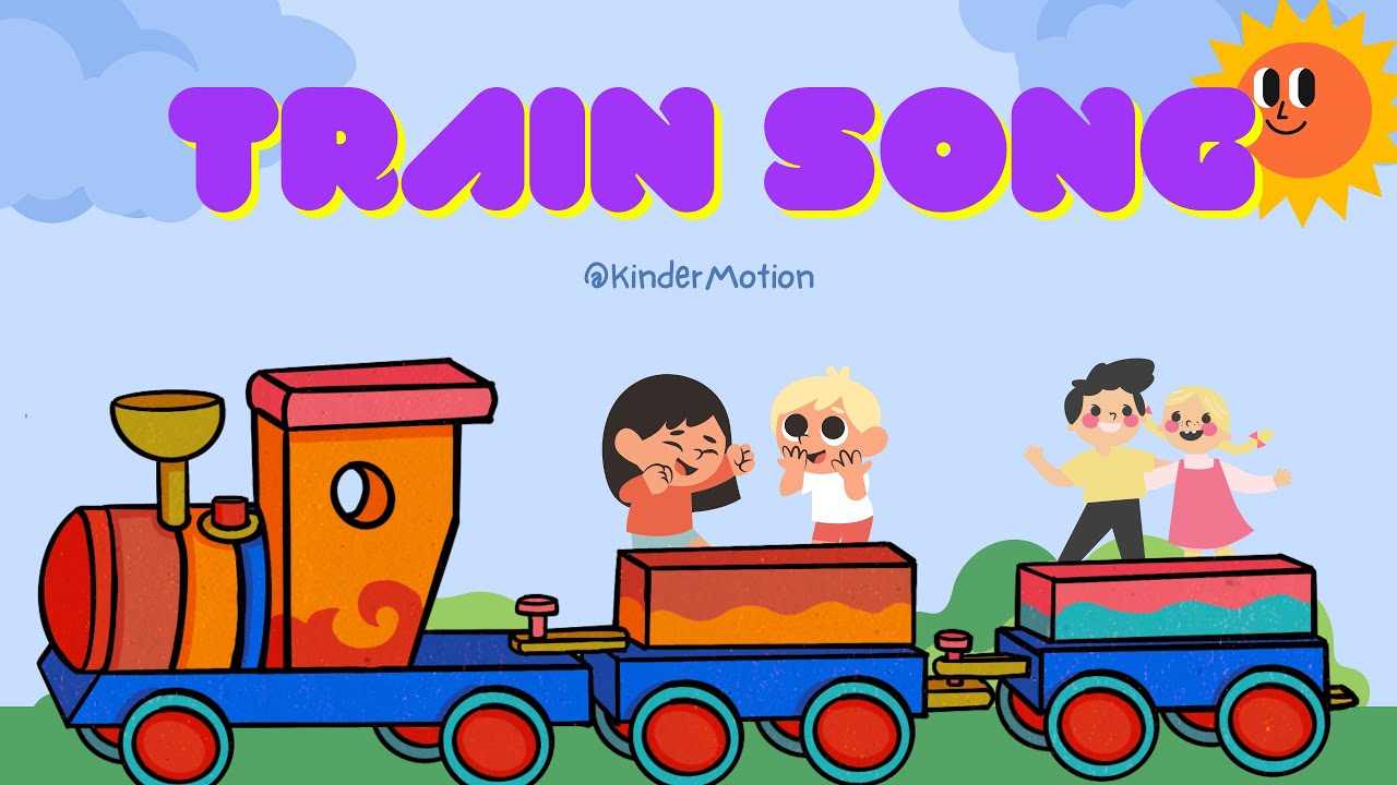 Train Song | Nursery Rhymes | Kids Song | Down at the Station - YouTube