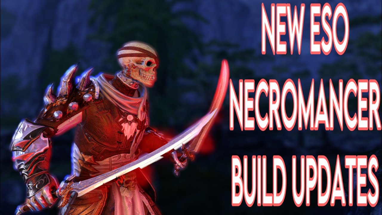 ESO Necro Defile Build Update - YouTube