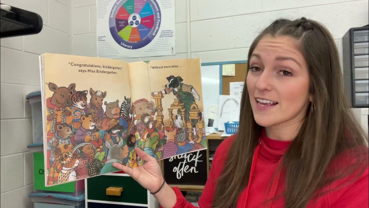 Miss Bindergarten Celebrates the 100th Day of Kindergarten - YouTube