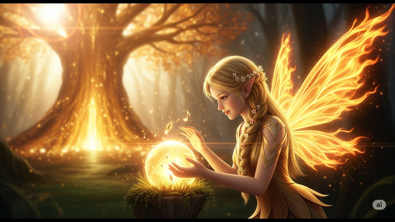 Elowen and the Emberlight Grove – A Golden Fairy’s Journey - YouTube