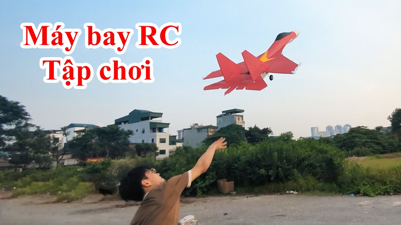 Bay Thử máy bay RC tập chơi trước khi gửi hàng | #rcplane #DIY # ...
