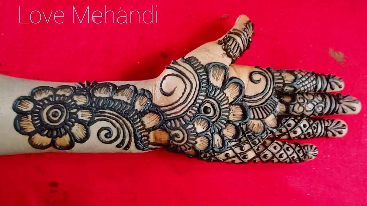 🔥 ️Mehndi Design|Full Hand Mehndi Design | Mehndi lagana sikhiye ...