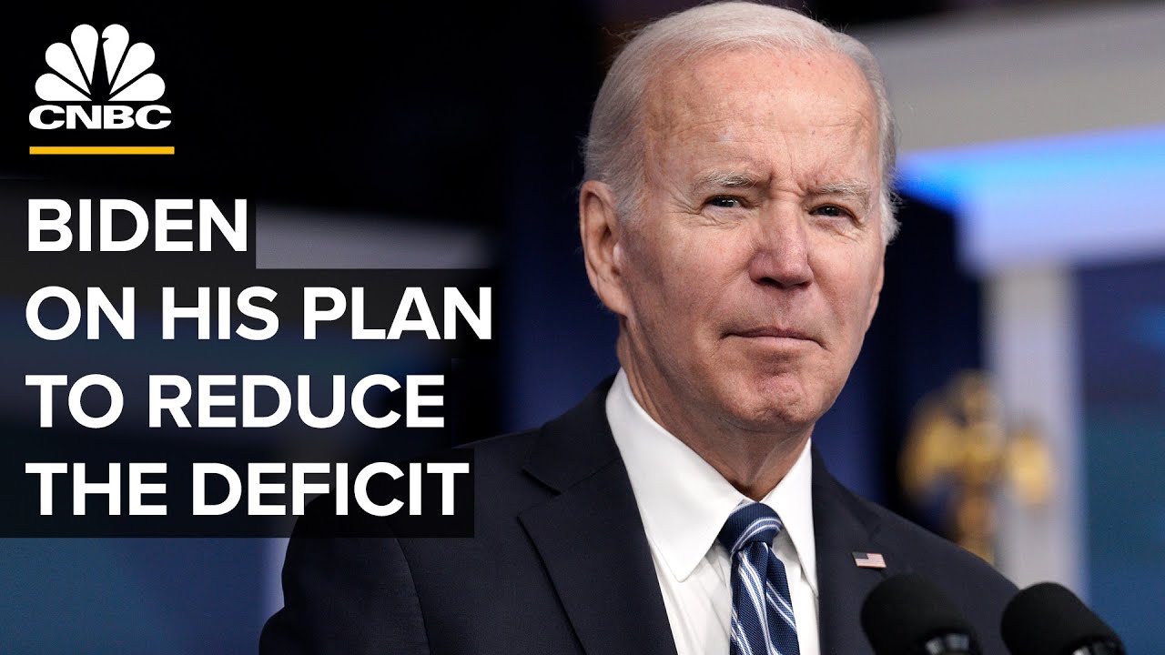 Biden outlines plans to cut the U.S. deficit by $2 trillion over the ...