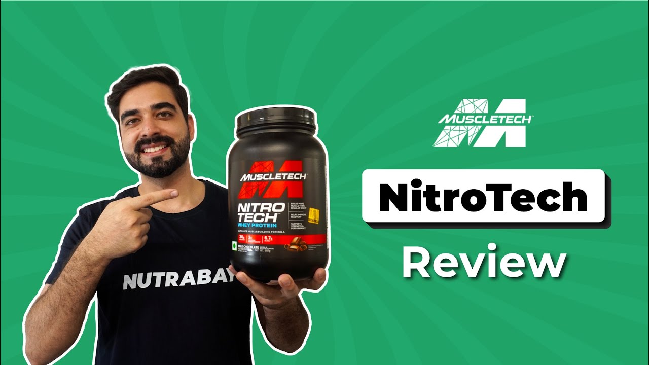 Muscletech Nitrotech Whey Protein | Review - YouTube