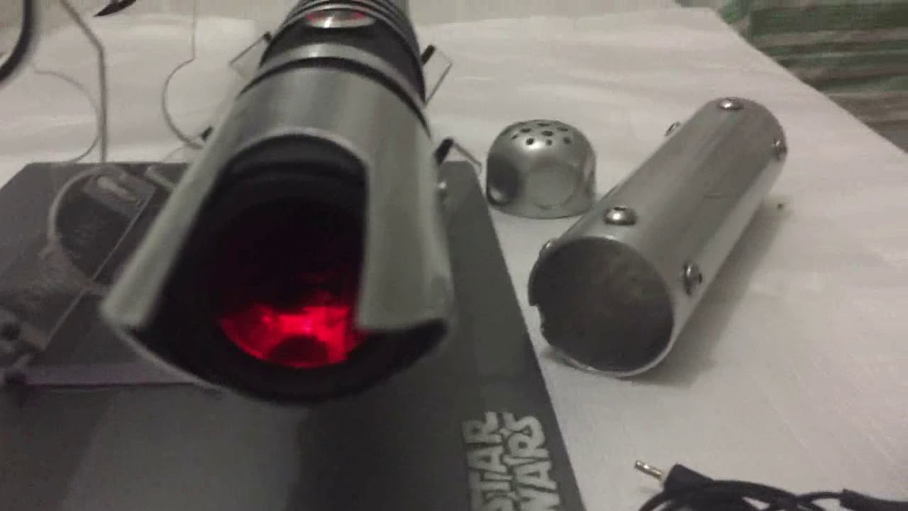 WSM Light Sabre vermelho - YouTube