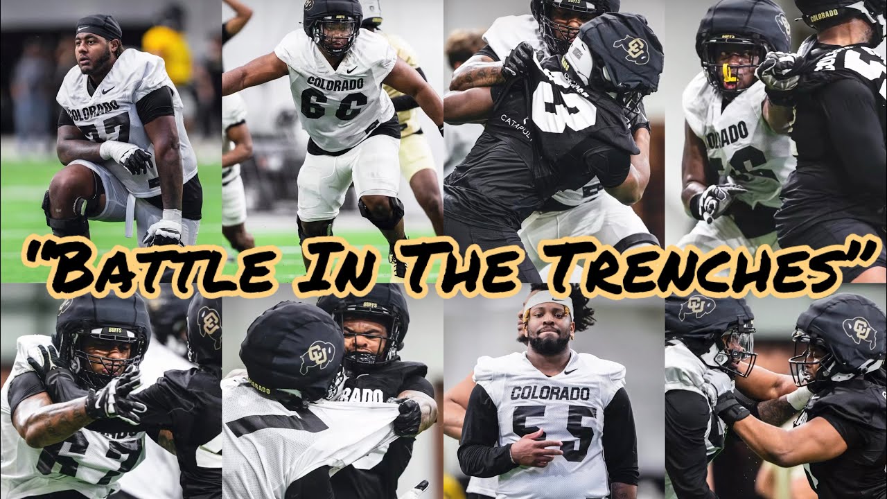 TRENCH PLAY! COLORADO FOOTBALL HAS A REVAMPED OFFENSIVE LINE & A MUCH ...