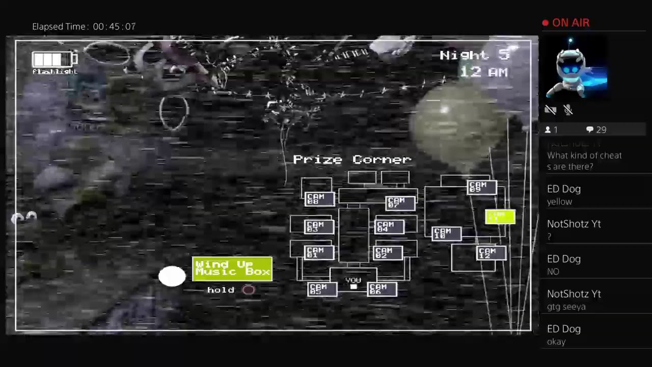 Fnaf 2 live on PS4 - YouTube