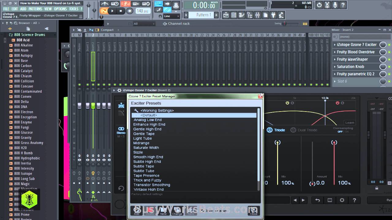 How to Make Your 808s Heard on Lo Fi Systems - YouTube