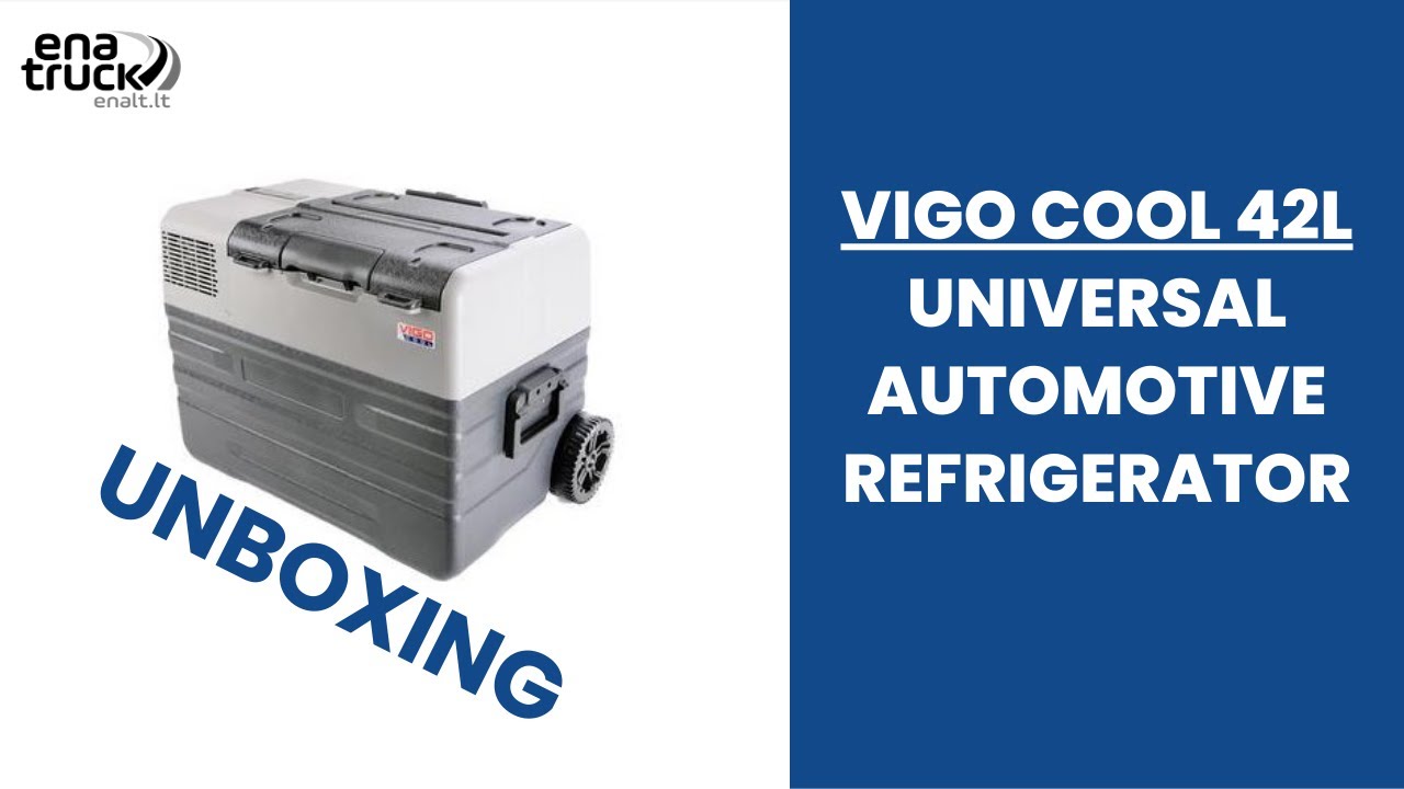Unboxing the VIGO V42WB Portable Refrigerator | 42L Capacity - YouTube