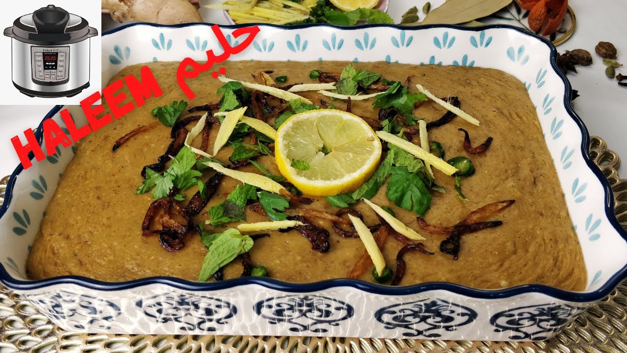 Instant Pot Haleem / Daleem Recipe حلیم - YouTube