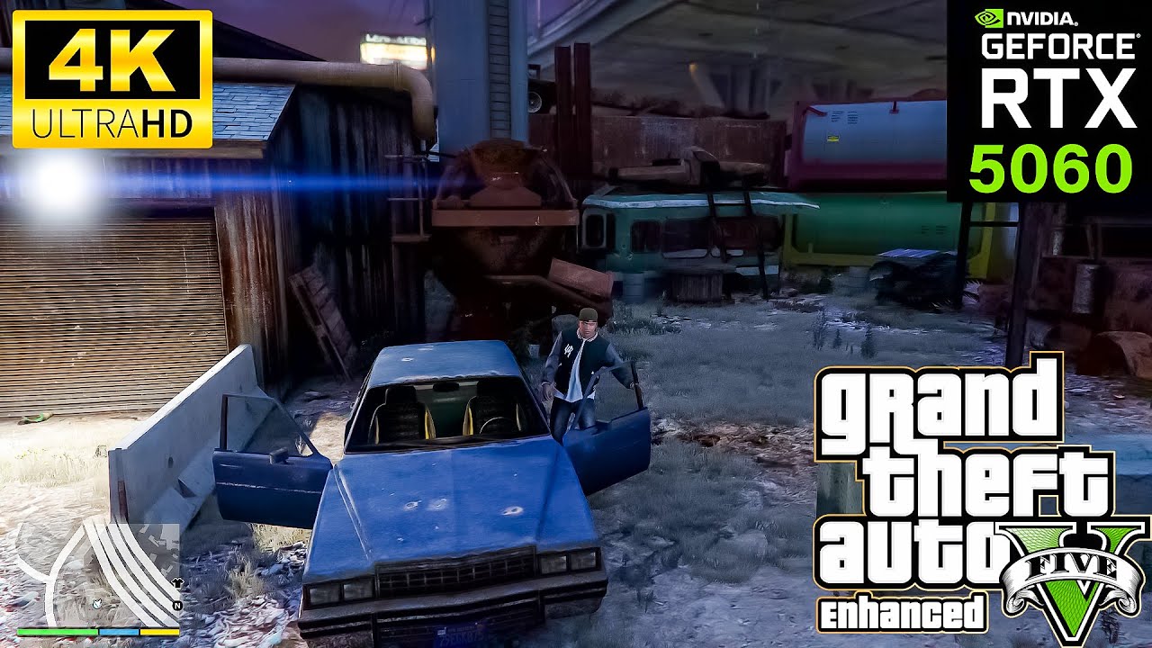 GTA V Enhanced I Mission #46 Grass Roots The Drag I RTX 5060 + Ray ...