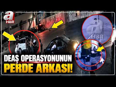 İstanbul'daki DEAŞ'lı Teröristin İzi Adım Adım Nasıl Sürüldü? İşte O Görüntüler... | A Haber