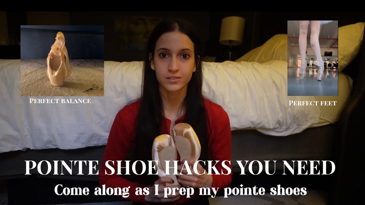 Ultimate Pointe Shoe Prep: How I Customize, Darn & Sew my shoes - YouTube