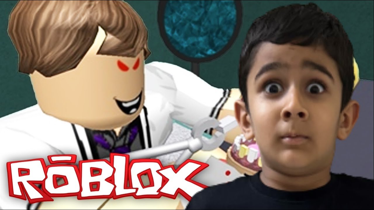 TRYING TO ESCAPE EVIL DENTIST IN ROBLOX.😱 - YouTube