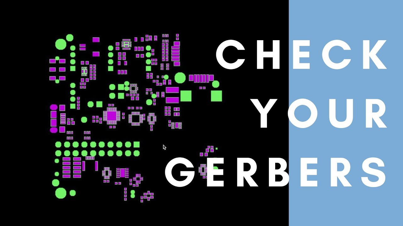 Check your PCB gerbers with Gerbv - YouTube