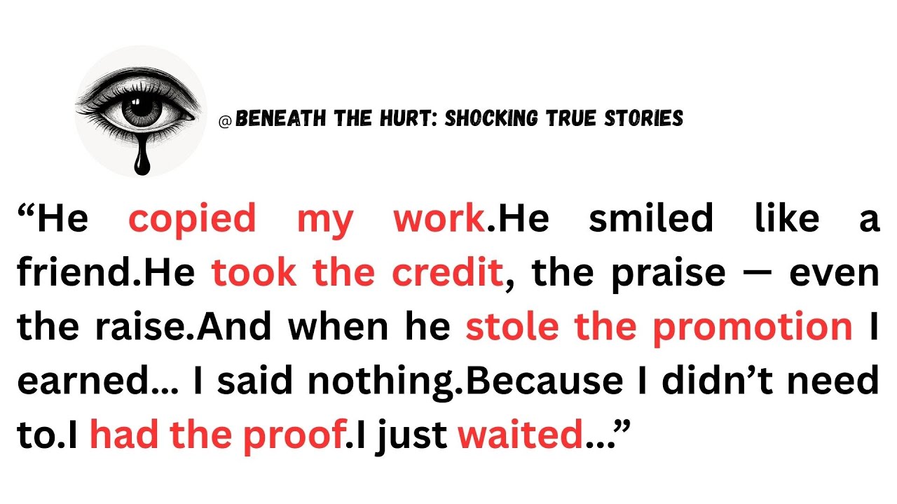 He Stole My Job, My Credit… and Thought I’d Stay Silent - YouTube